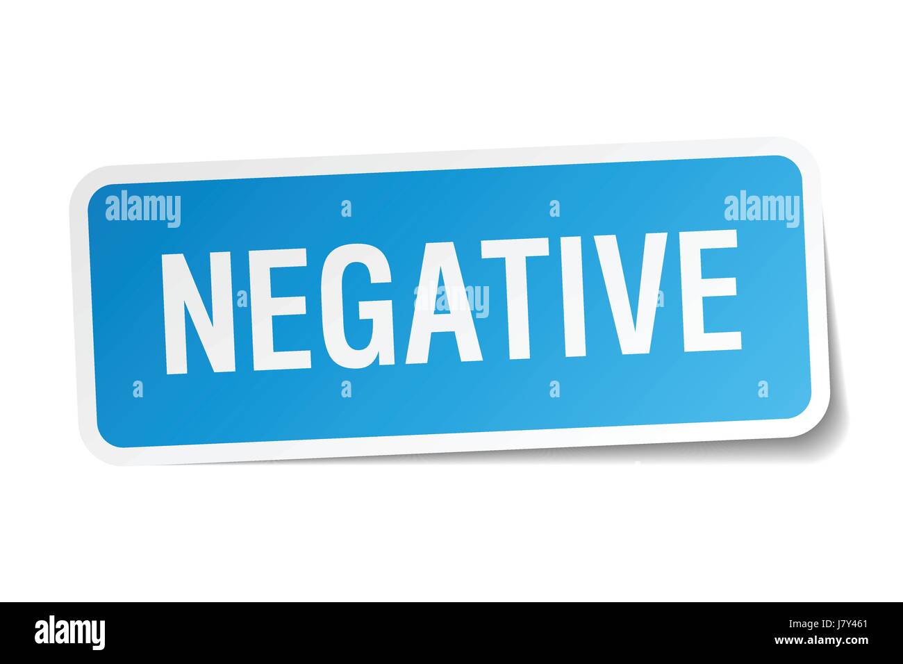 negative square sticker on white Stock Vector Image & Art - Alamy