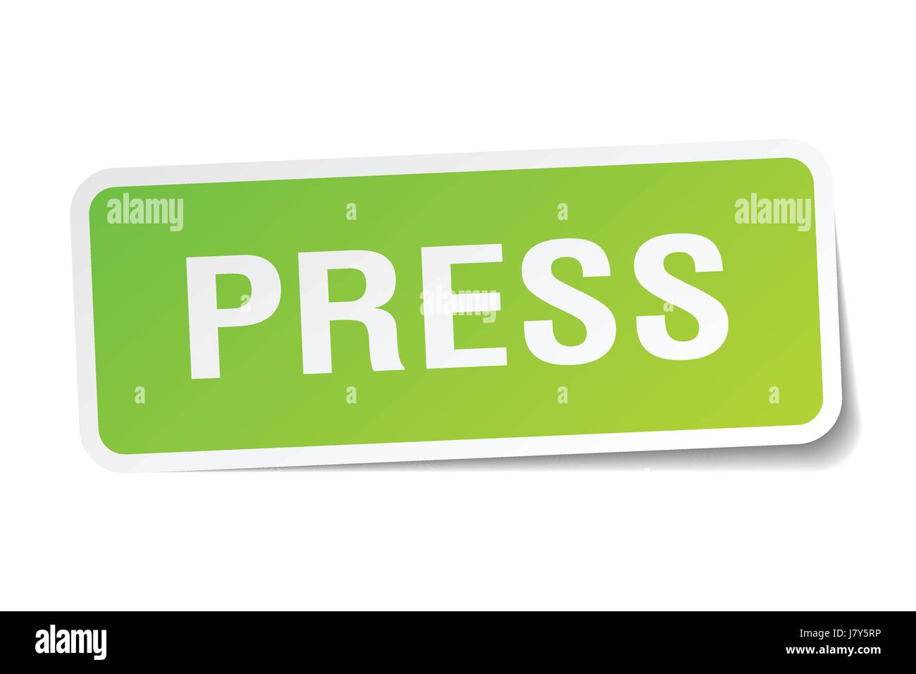 press square sticker on white Stock Vector Image & Art - Alamy