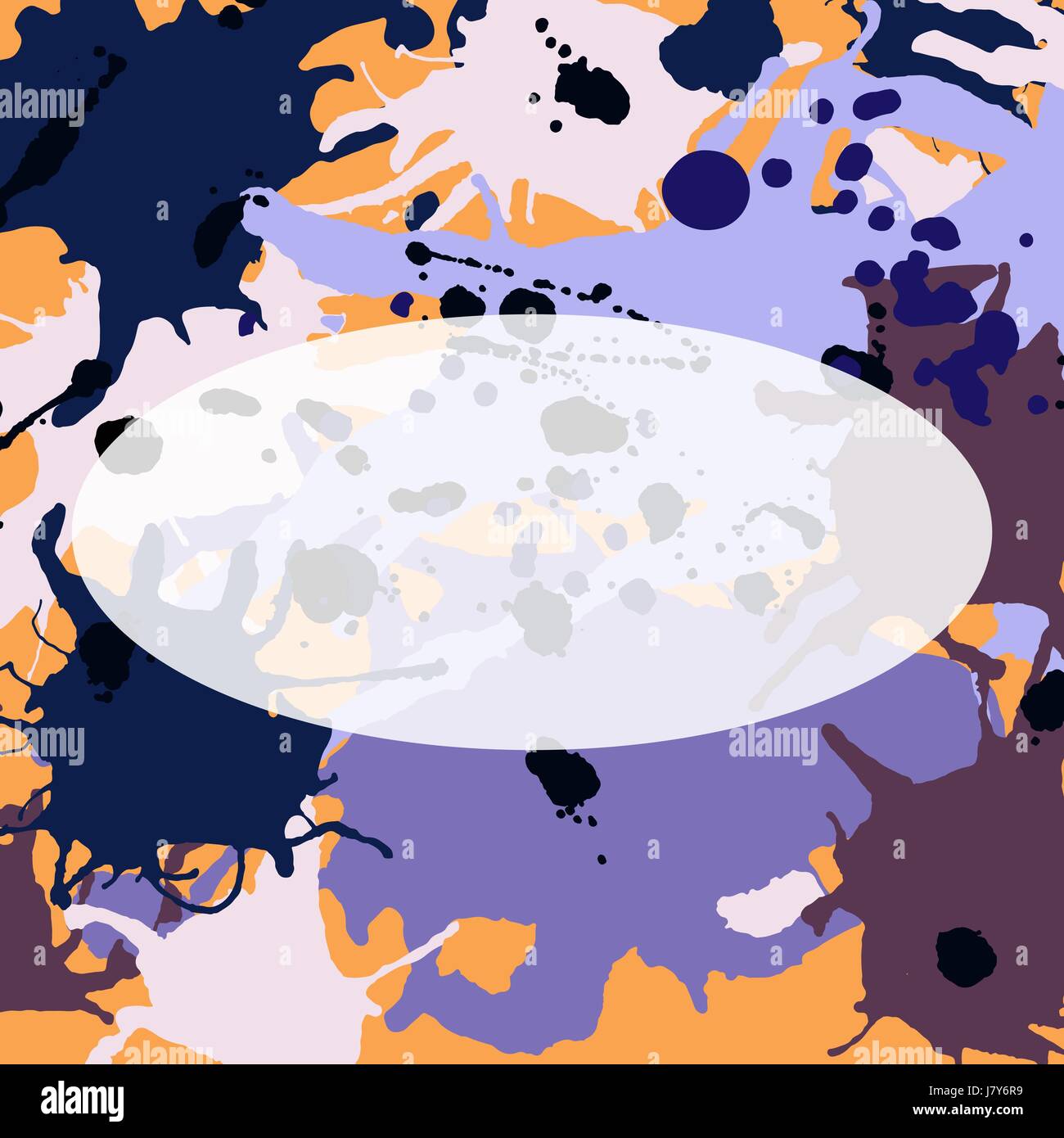 Dye ellipse Stock Vector Images - Alamy