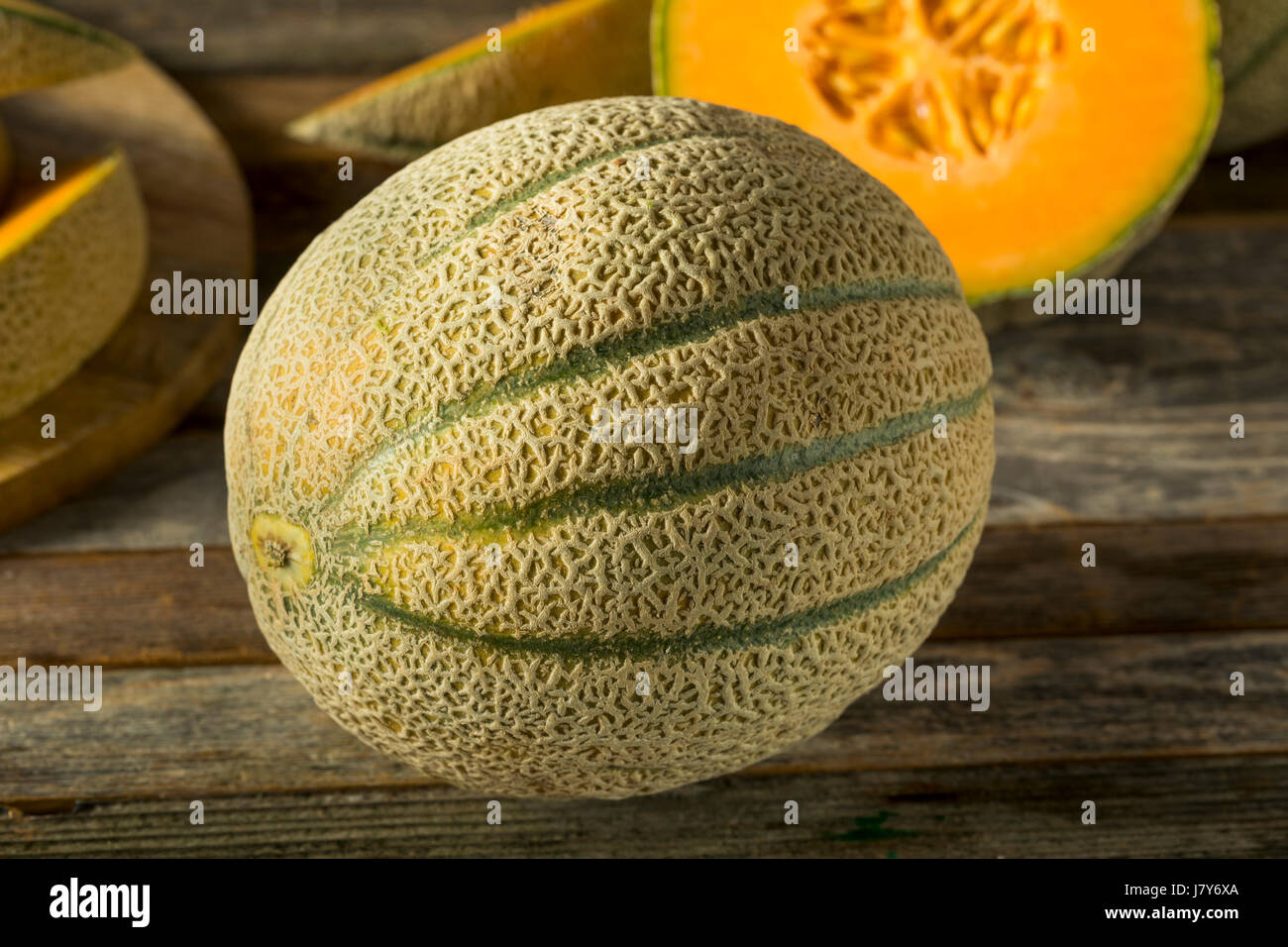 Canteloup melon hi-res stock photography and images - Alamy
