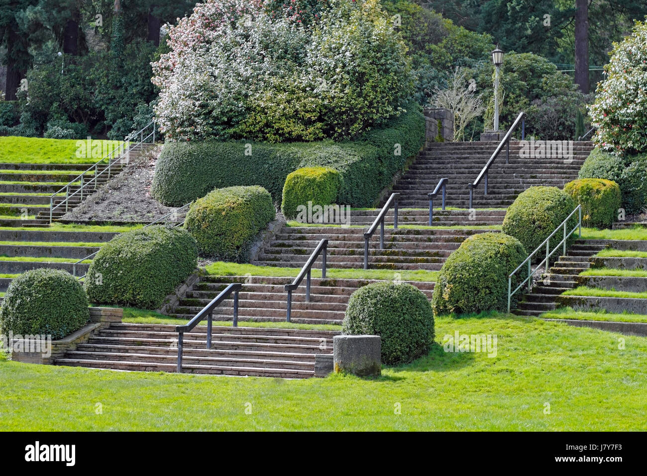 stairs park outdoor outside style of construction architecture ...