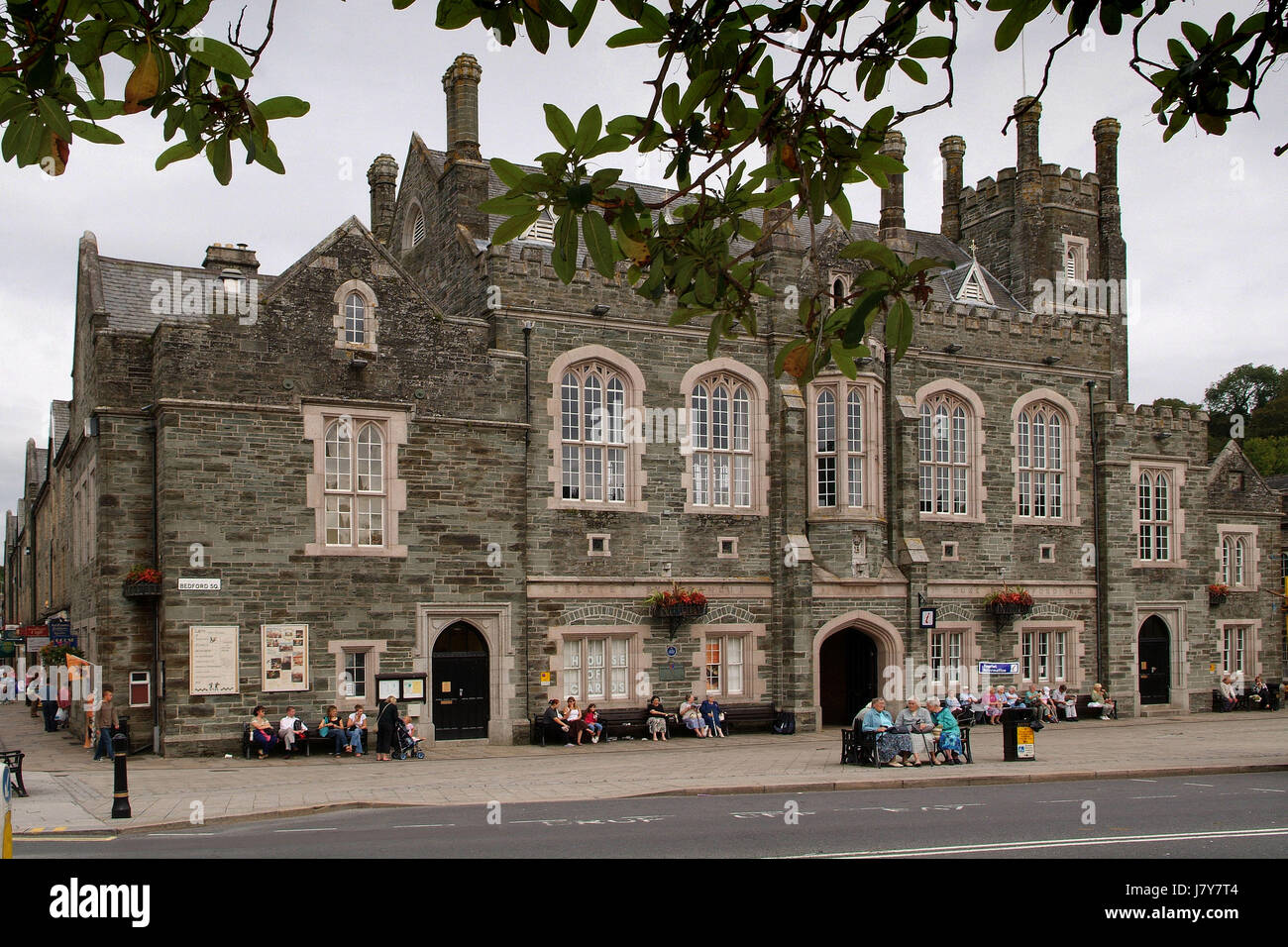 Tavistock town centre hi-res stock photography and images - Alamy