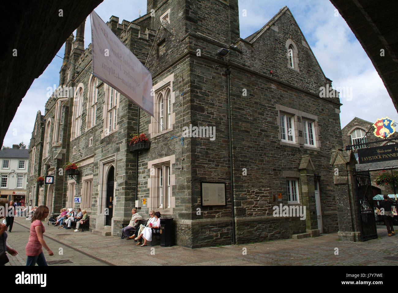 Tavistock town centre hi-res stock photography and images - Alamy