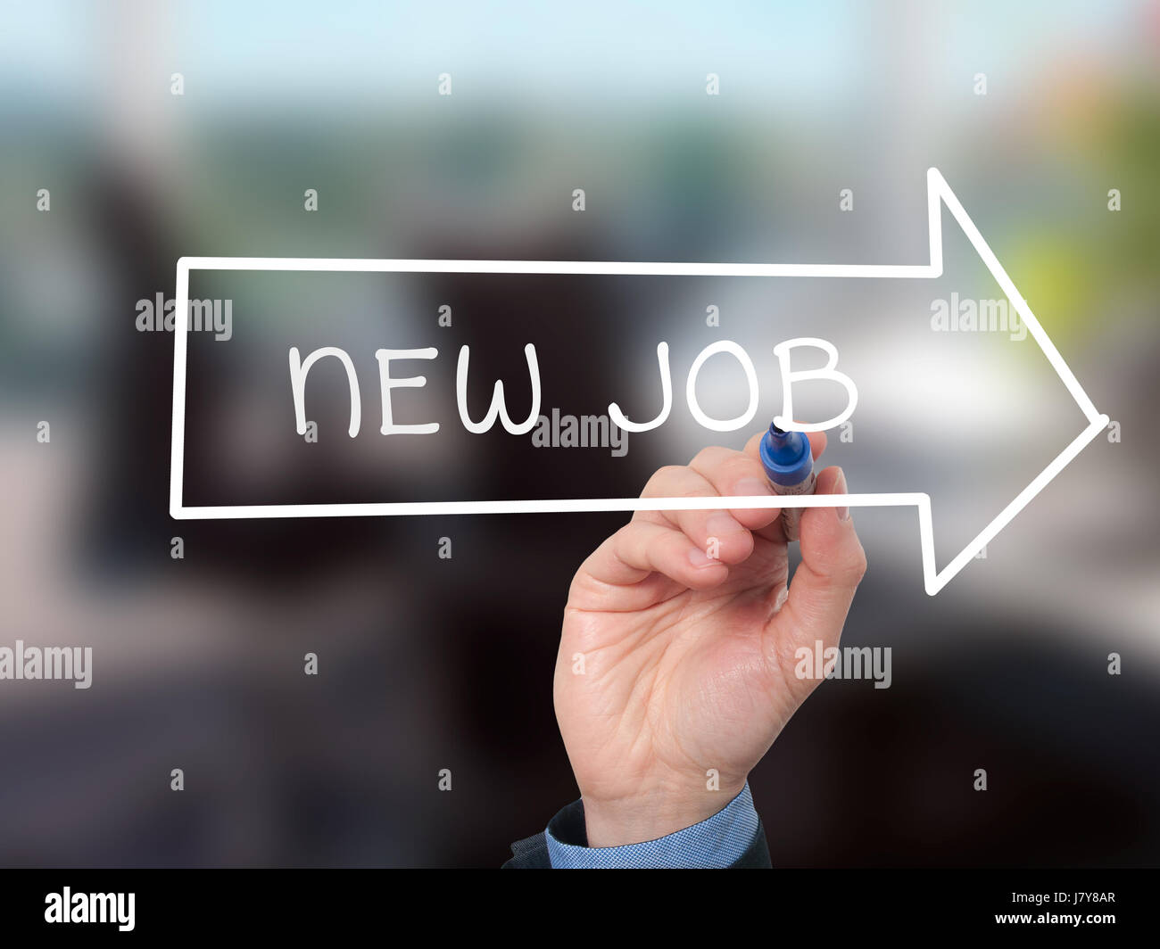 Job vacancy chalk board hi-res stock photography and images - Alamy