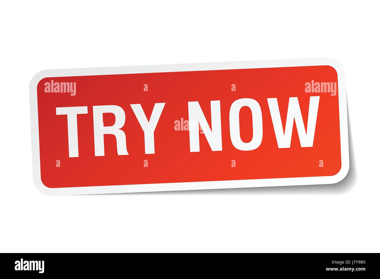 Try it now seal Stock Vector Images - Alamy