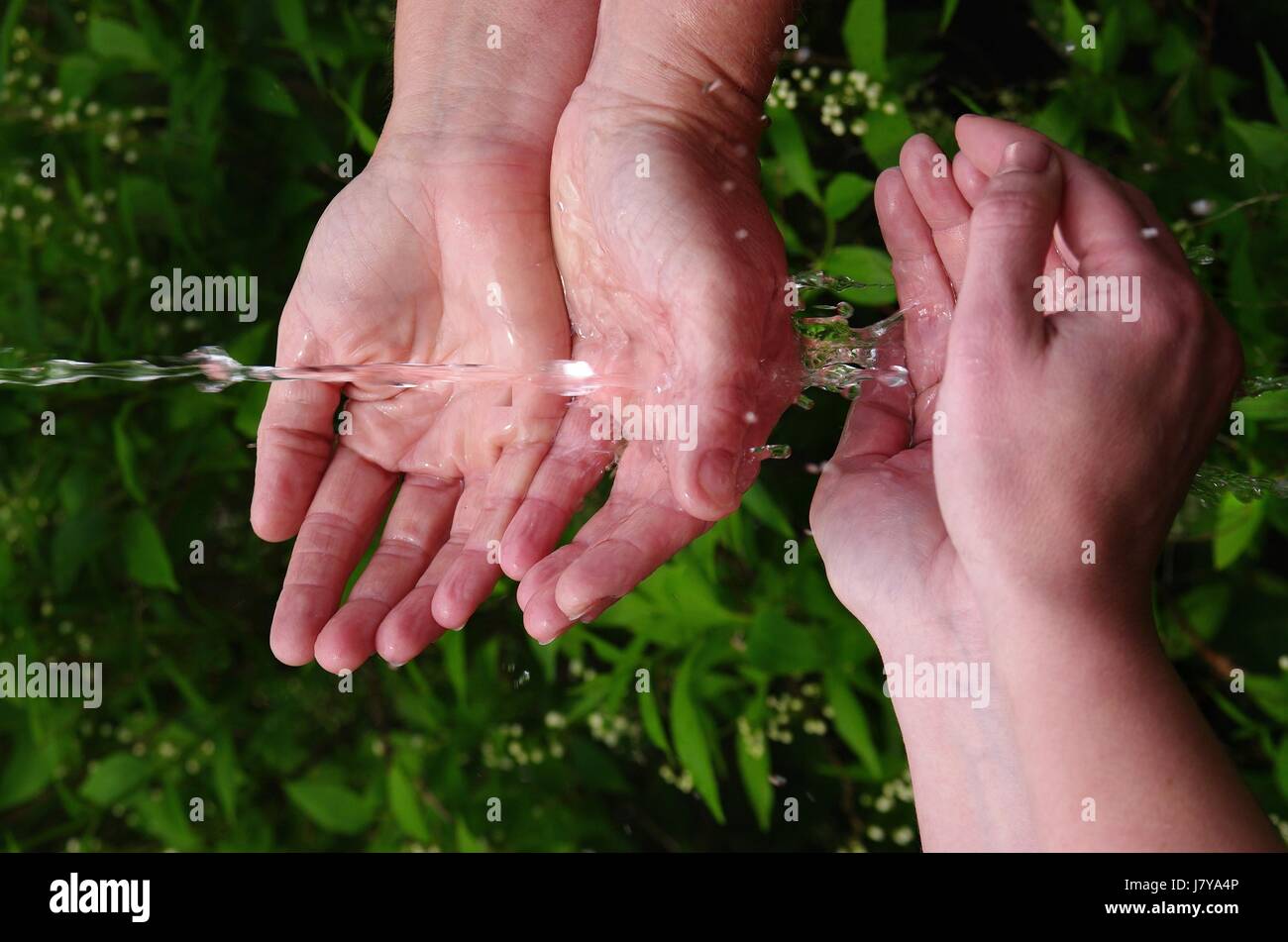 hands holding each other and give love and feel Stock Photo - Alamy