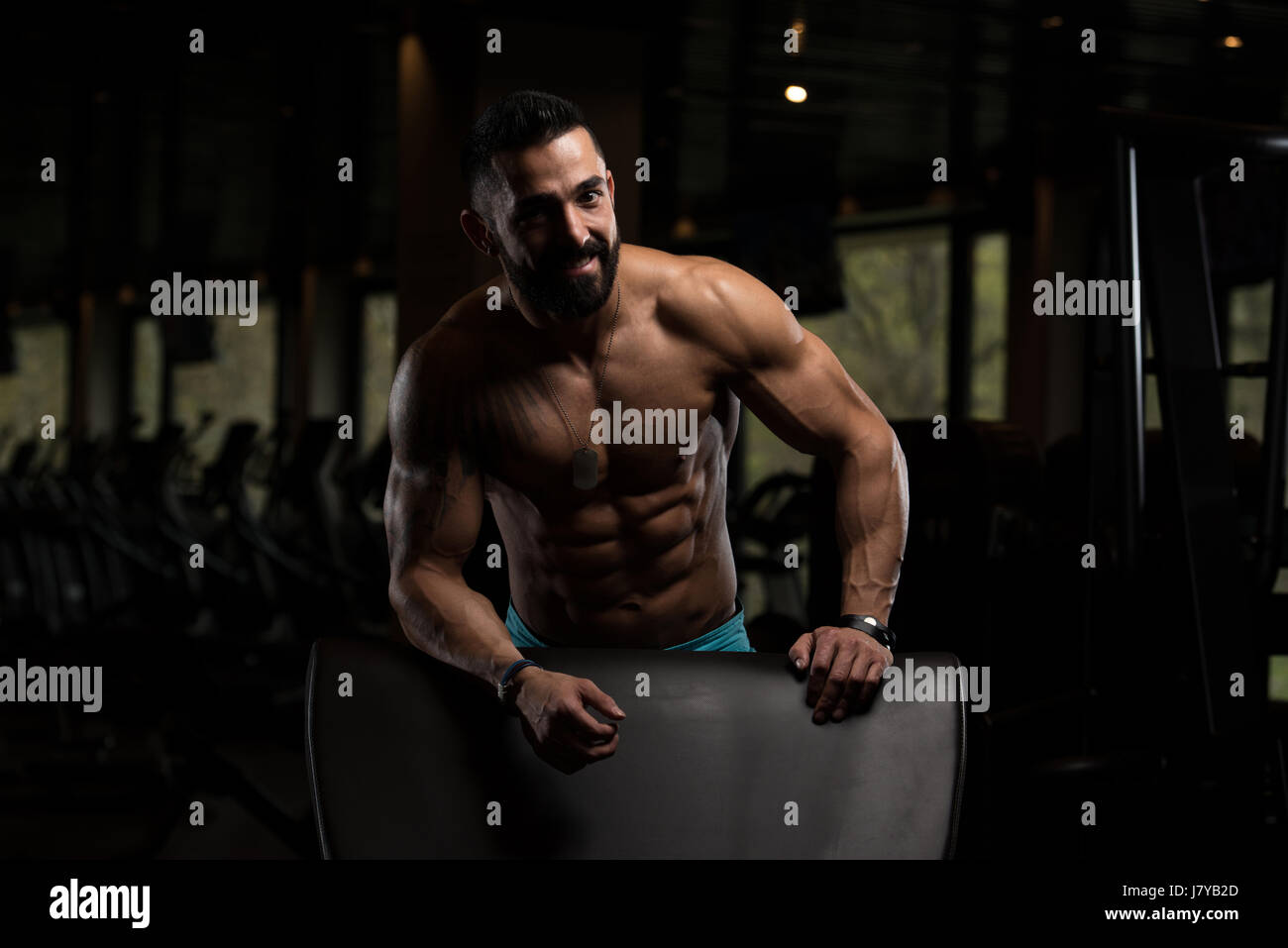 Handsome Good Looking And Attractive Young Man With Muscular Body ...
