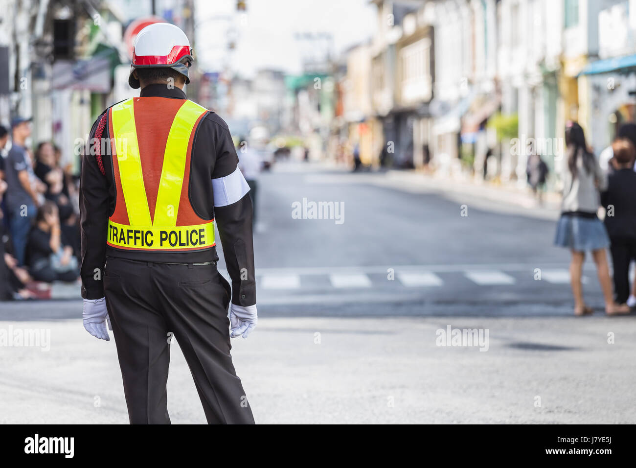 Thai police car hi-res stock photography and images - Alamy