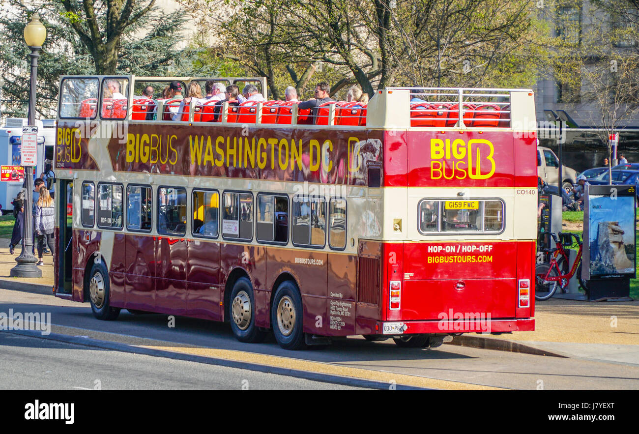 Dc bus tour hi-res stock photography and images - Alamy
