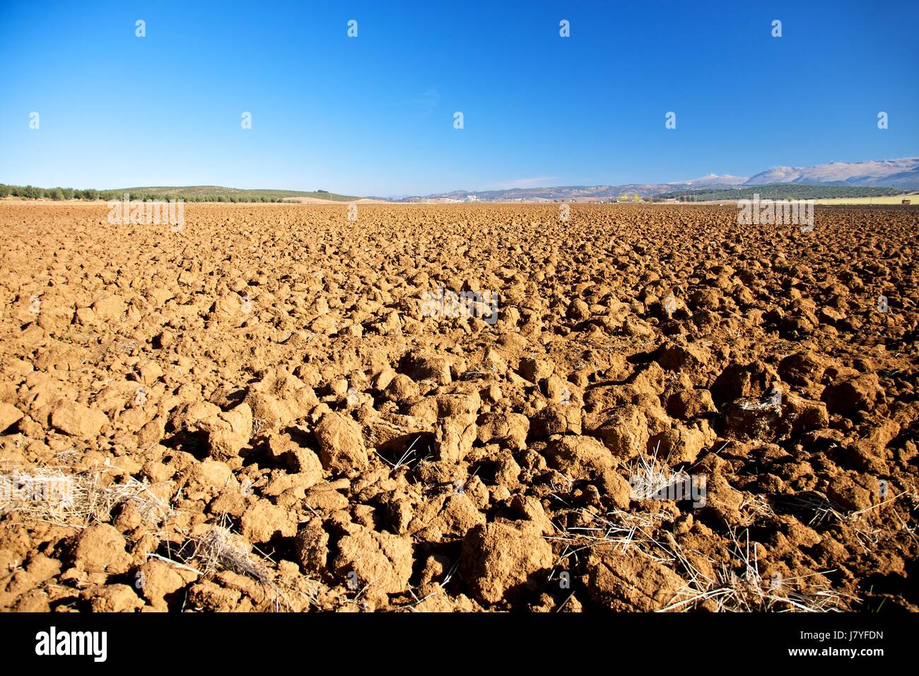 ground soil earth humus agriculture farming field spain cultivation ...