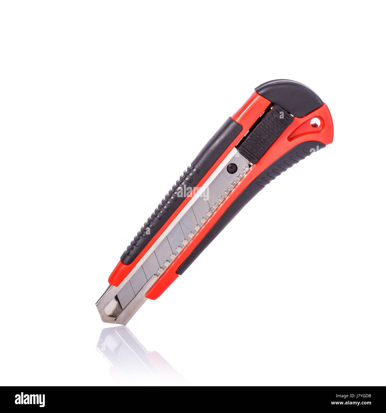 New cutter blade. Studio shot isolated on white background Stock Photo ...