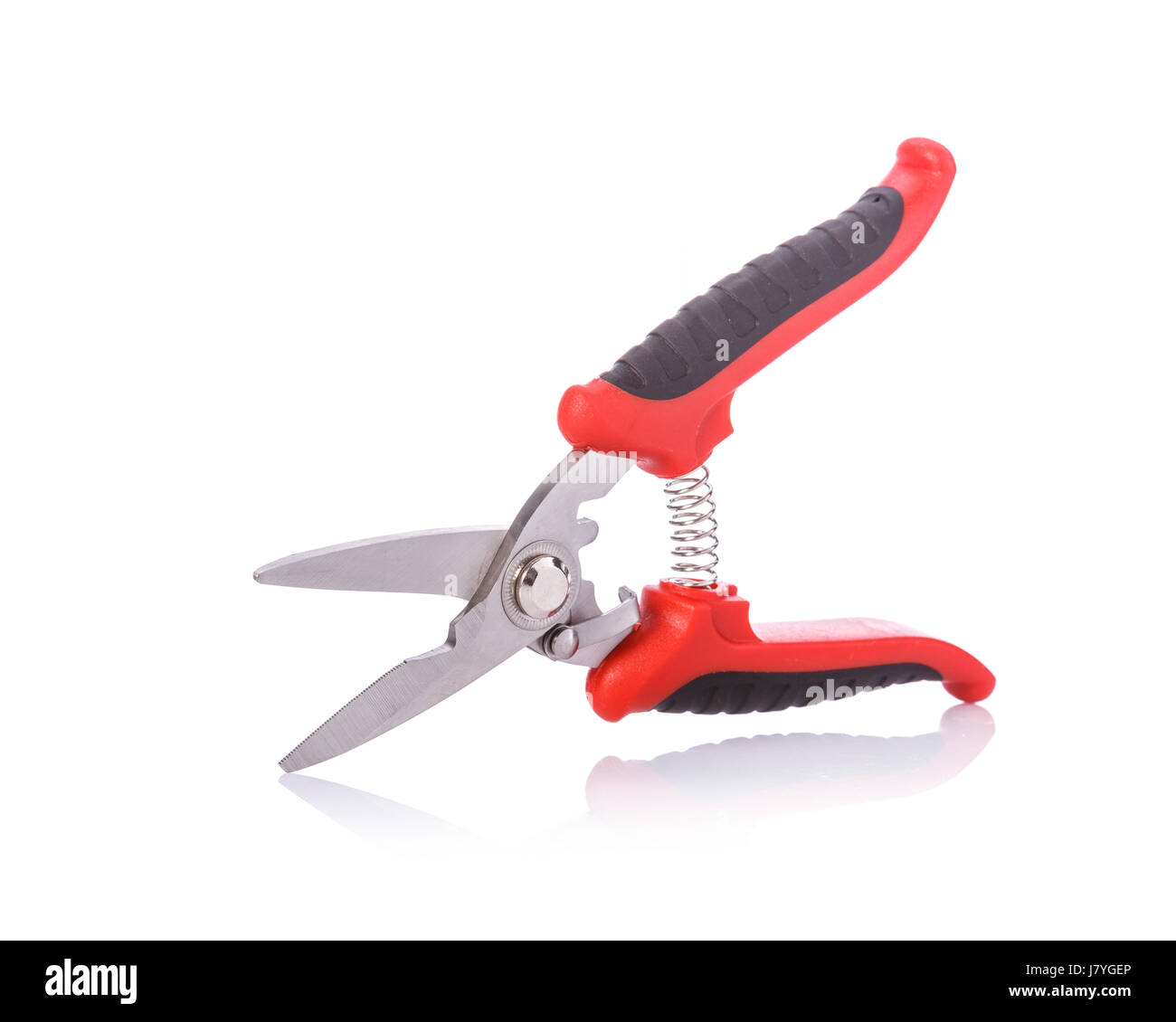 New scissor. Studio shot isolated on white background Stock Photo - Alamy