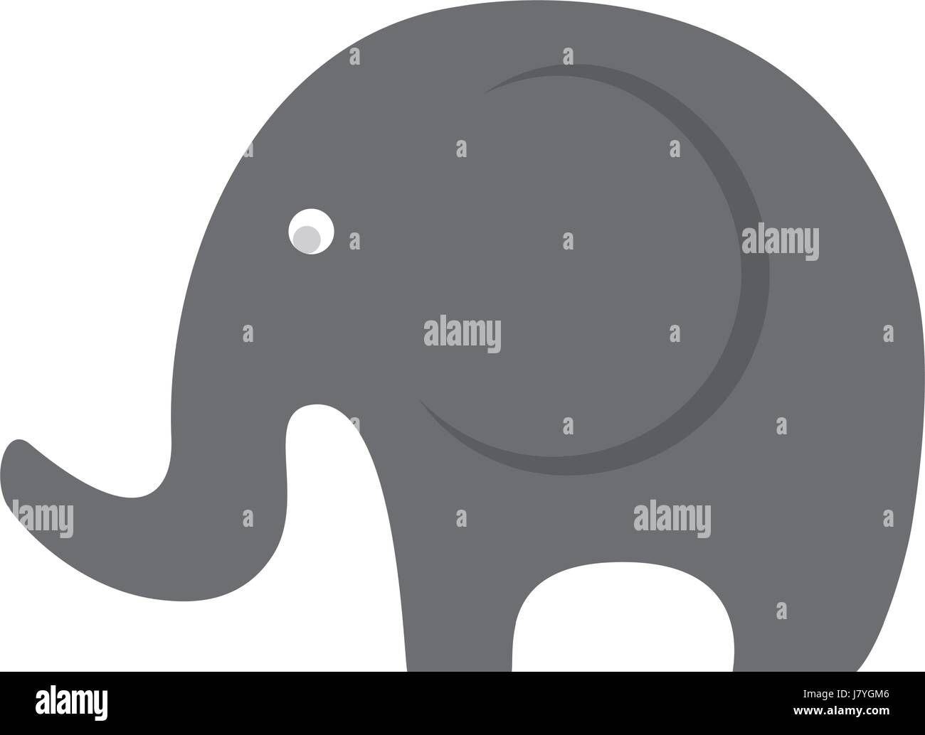 cute elephant icon Stock Vector Image & Art - Alamy