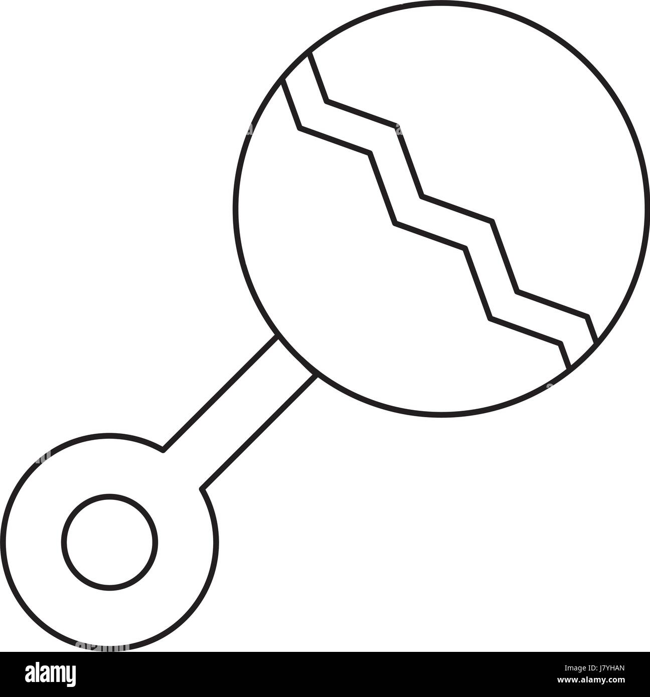 baby rattler icon Stock Vector Image & Art - Alamy