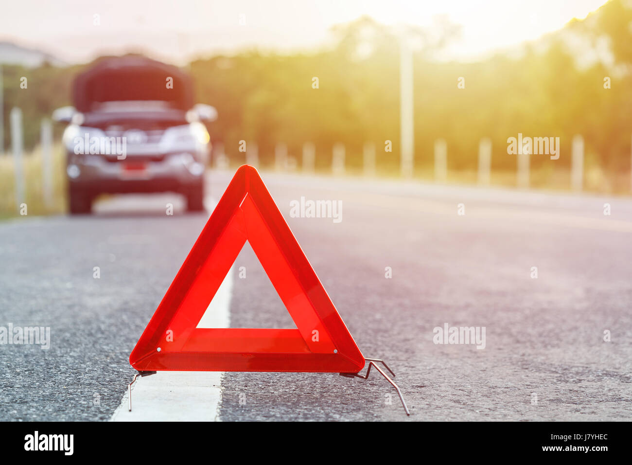 Broken road sign side road hi-res stock photography and images - Alamy