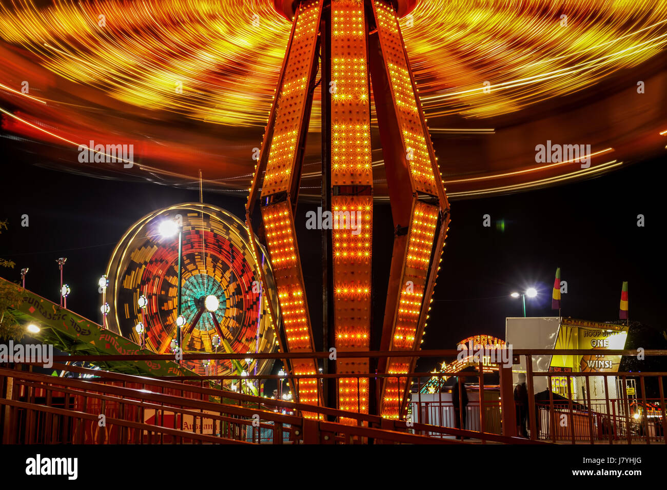 Fire ball rides hi-res stock photography and images - Alamy