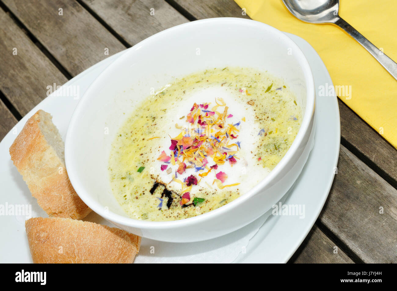 plate food dish meal starter table eating eat eats soup drinks object ...