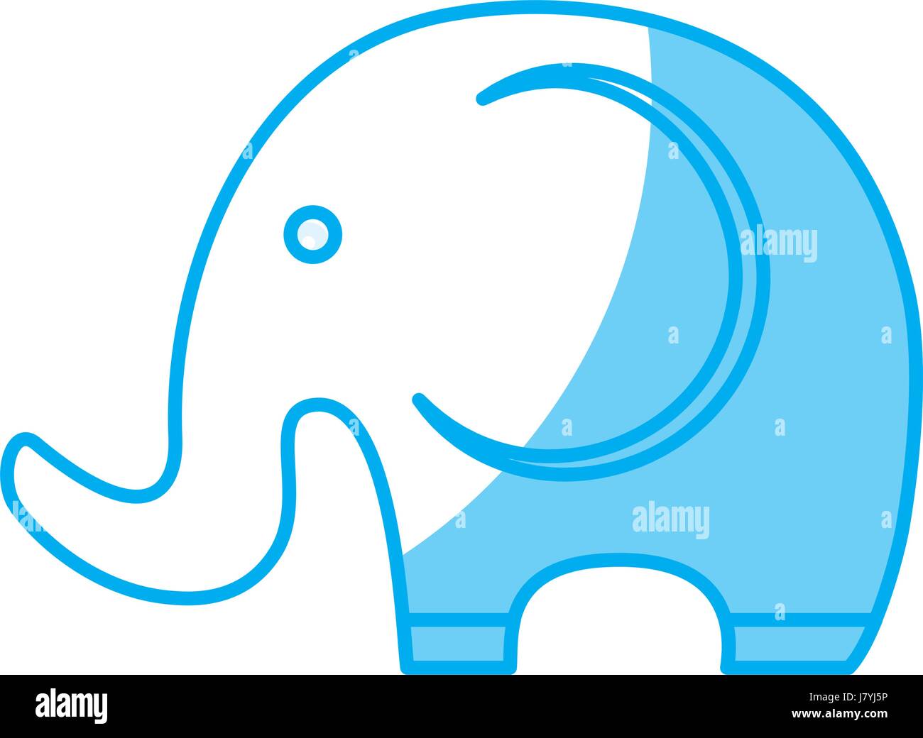 cute elephant icon Stock Vector Image & Art - Alamy
