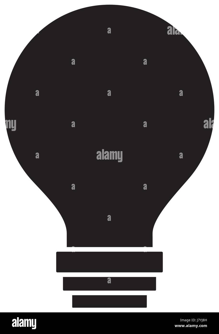 bulb light icon Stock Vector Image & Art - Alamy