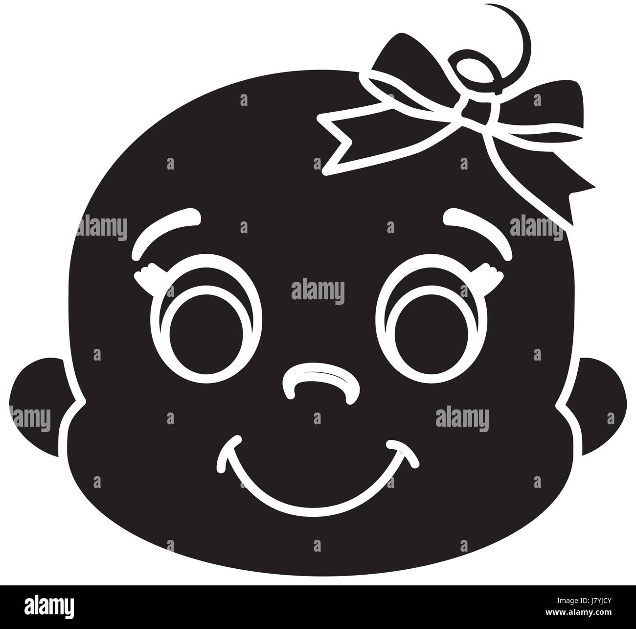 cute baby icon Stock Vector Image & Art - Alamy