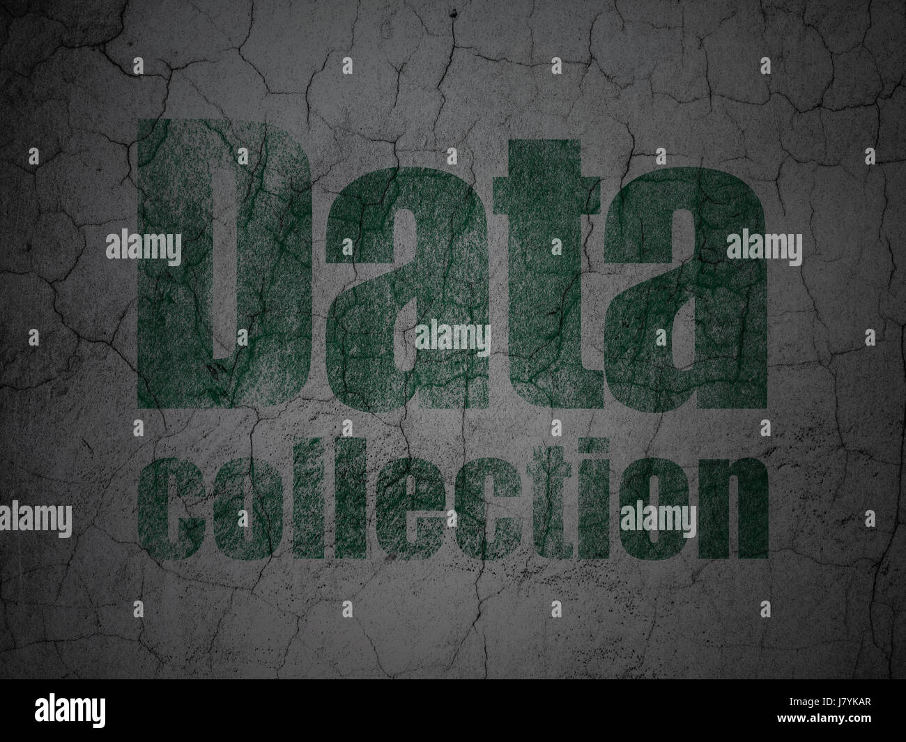 Data concept: Data Collection on grunge wall background Stock Photo - Alamy