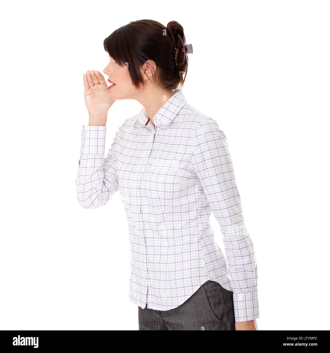 woman talk speaking speaks spoken speak talking chat nattering gesture ...