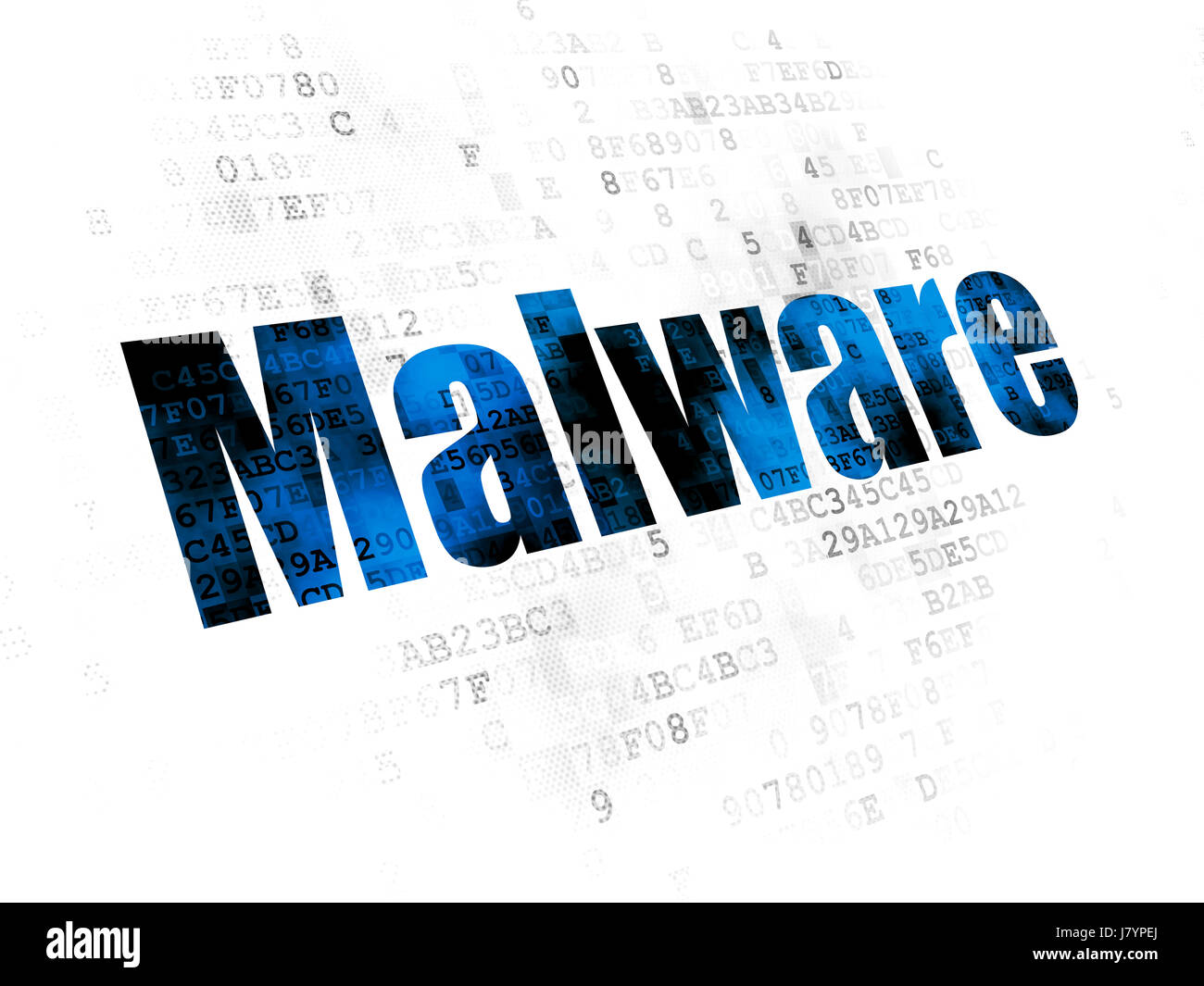 Security concept: Malware on Digital background Stock Photo - Alamy