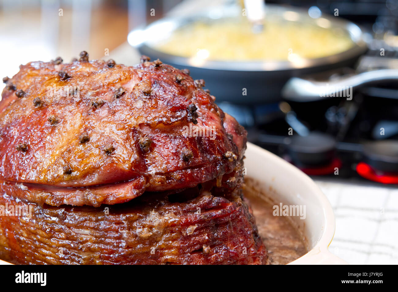 holiday boil cooks boiling cooking fireplace stove food dish meal ham ...