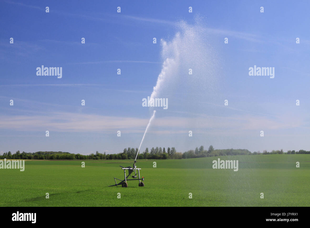 agriculture farming field dryness fountain wet watering irrigation ...