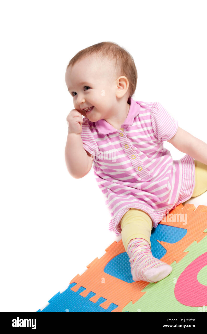 female portrait small tiny little short studio funny delighted ...
