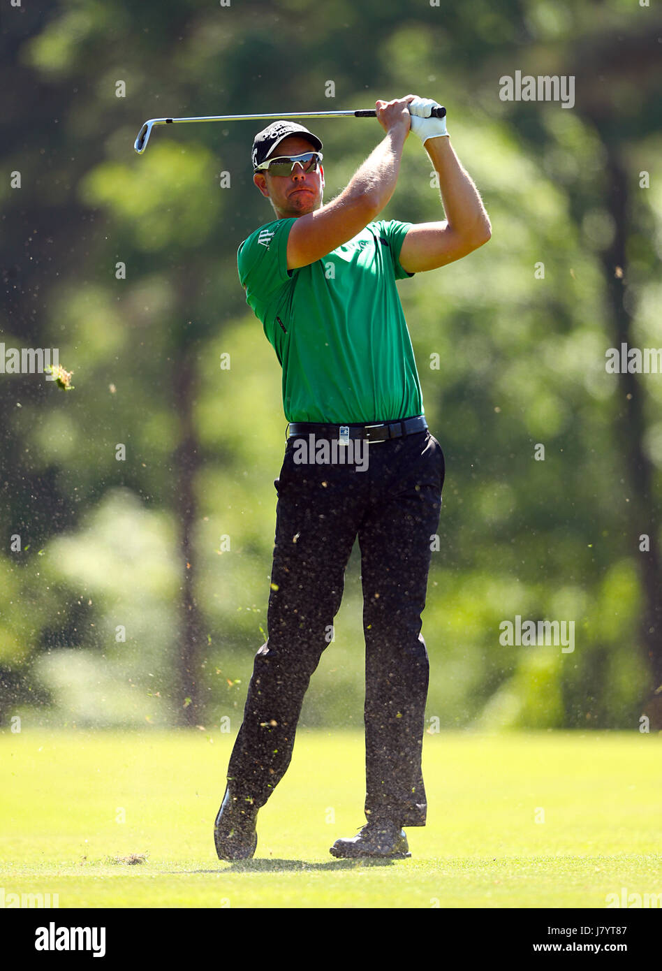 Sweden's Henrik Stenson during day two of the 2017 BMW PGA Championship ...