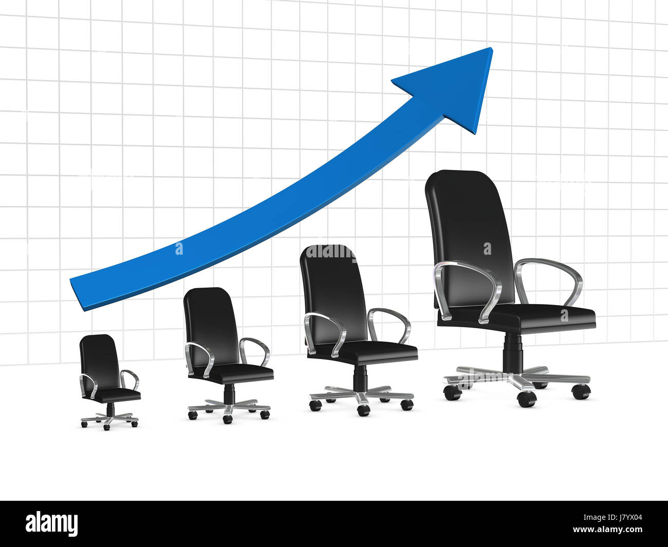 armchair blue career job isolated chart colour model design project ...
