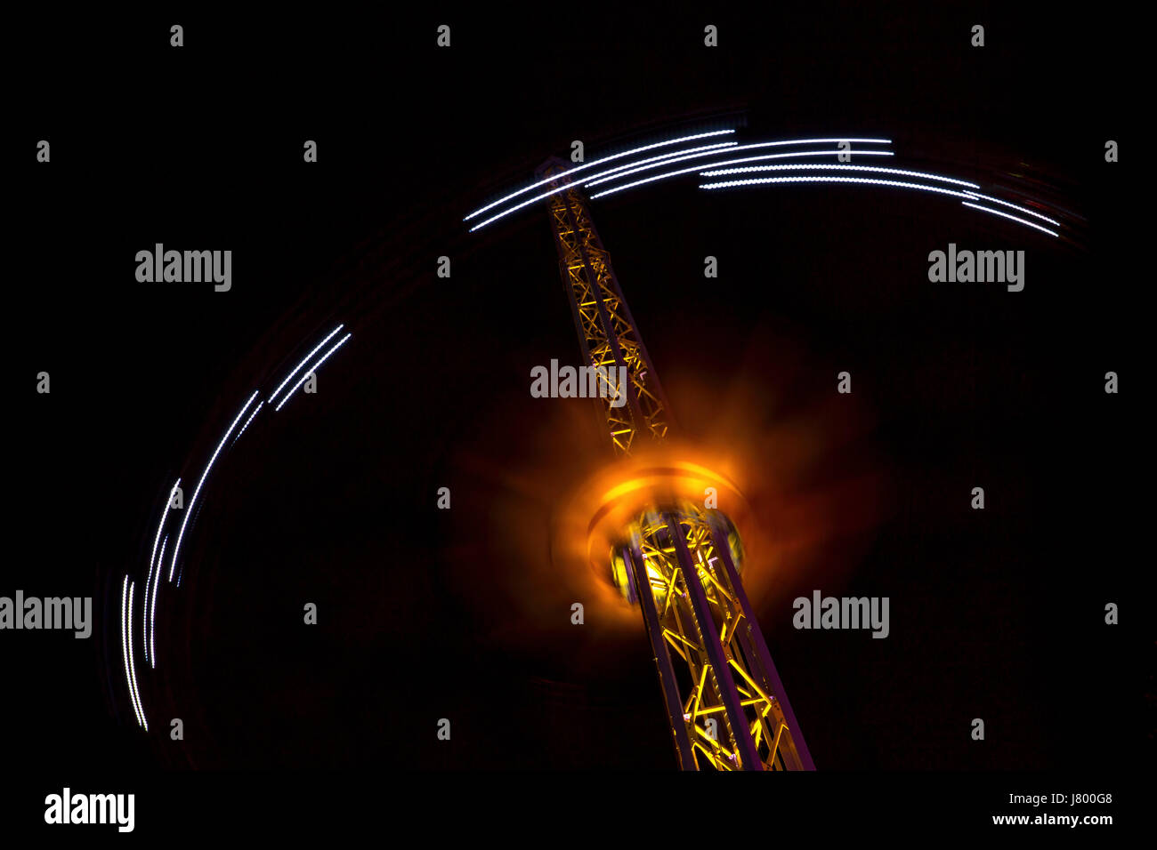 Long exposure of the AtmosFear ride at Playland Thank you very much for ...