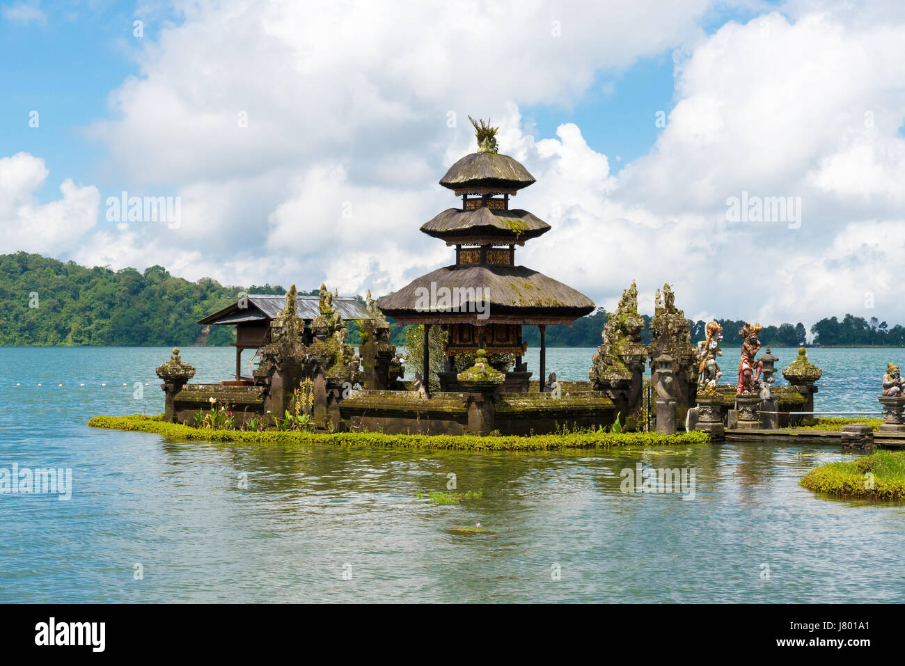 Bali, Indonesia - April 30, 2017 : Pura Ulun Danu Bratan is a complex ...
