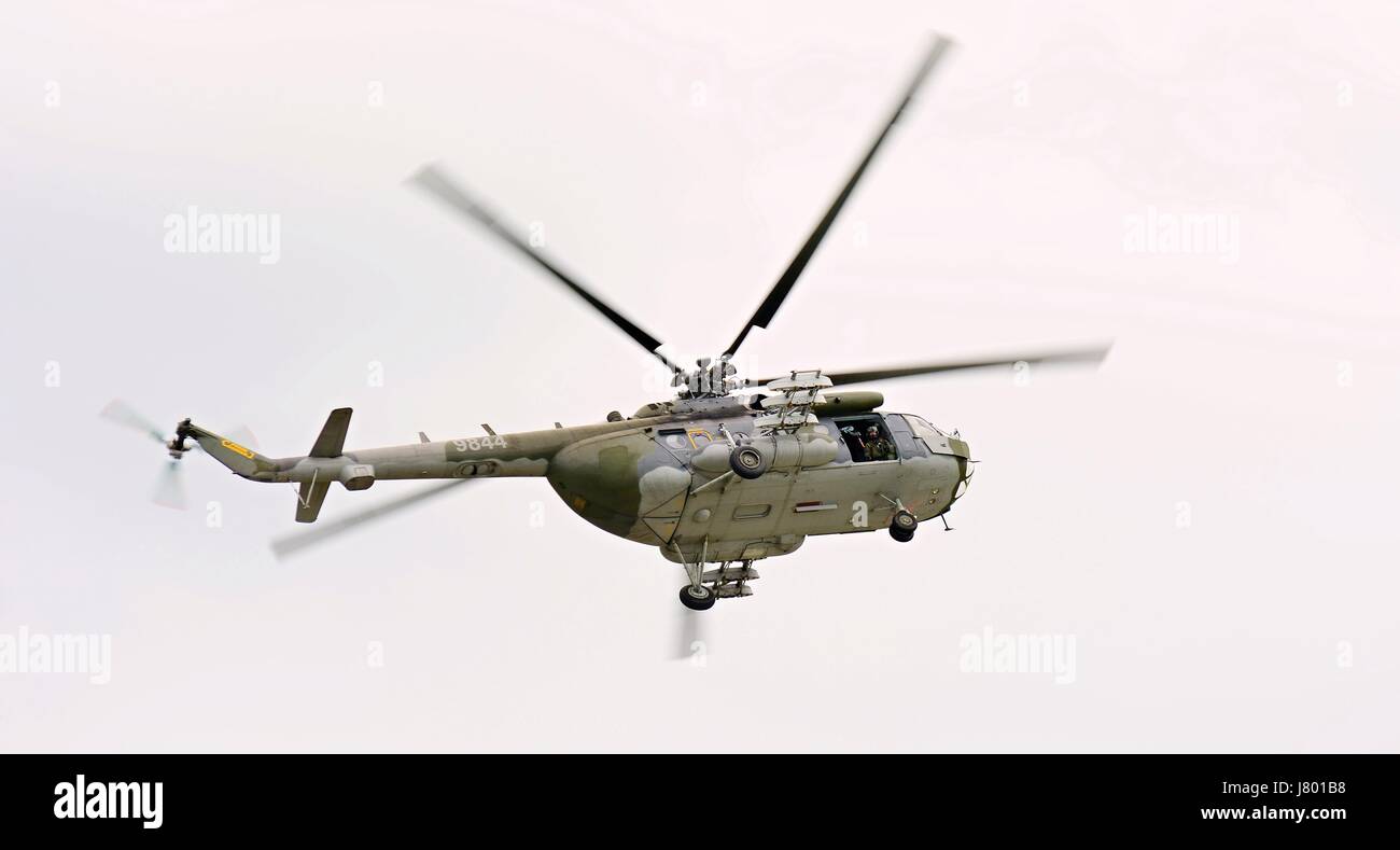 CASLAV, CZECH REPUBLIC - MAY 20, 2017: Exhibition of a multi-purpose ...