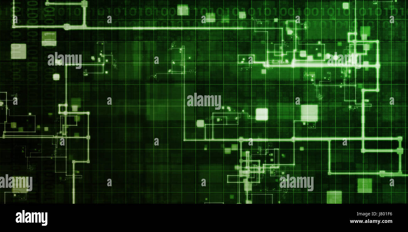 Abstract Science Concept Background with World Map Stock Photo - Alamy
