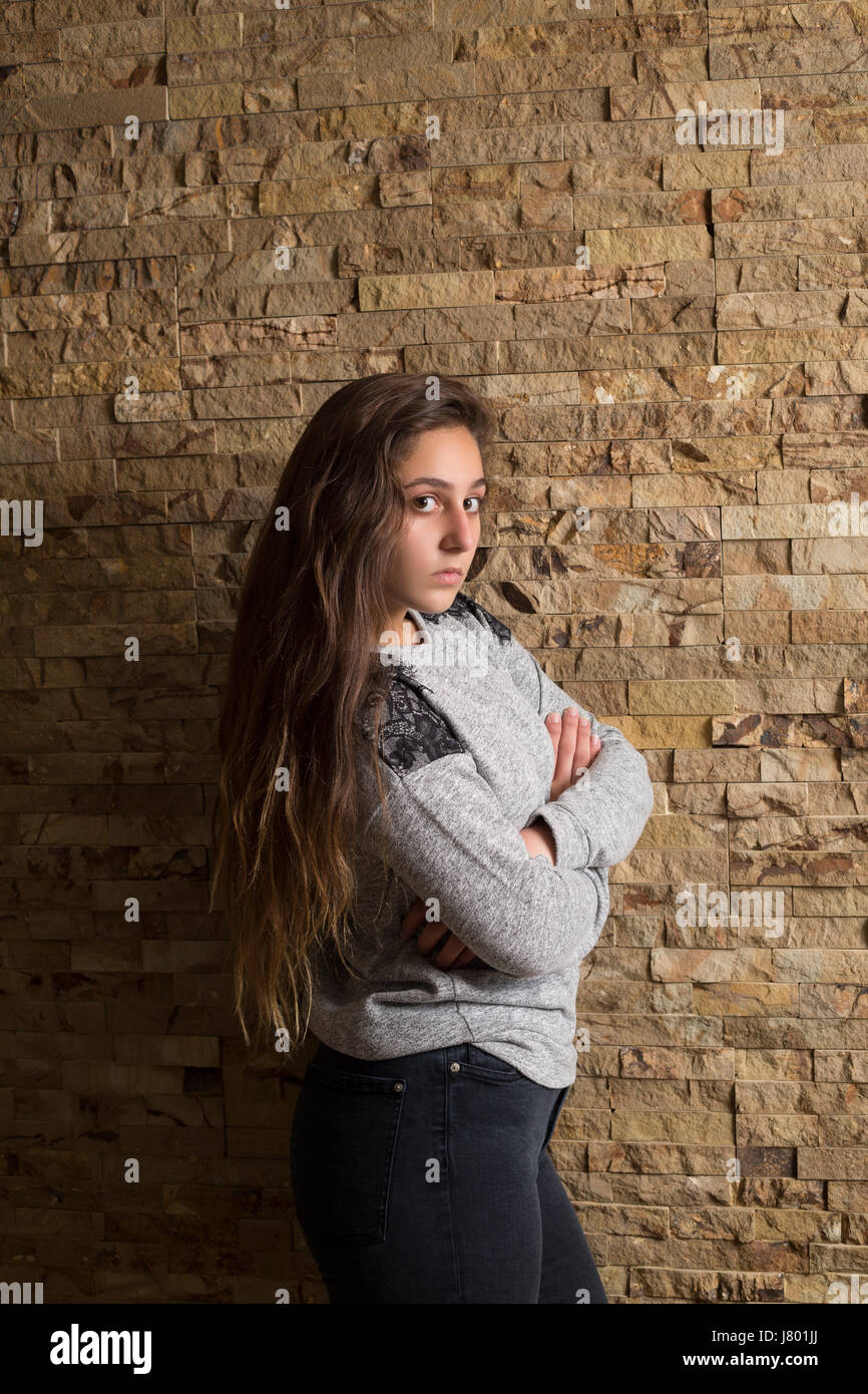 Teenagers teenager side arms hi-res stock photography and images - Alamy