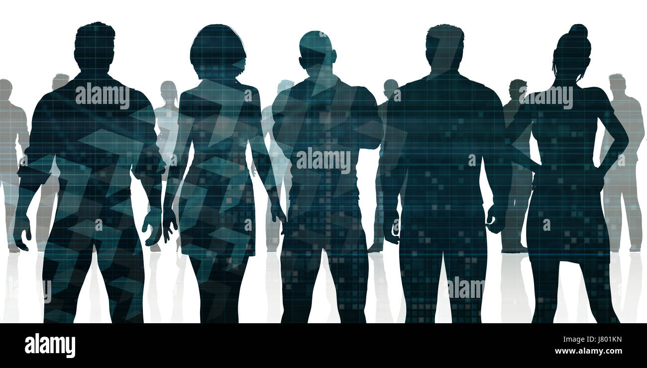 Manpower and Human Resources Department Staffing Concept Stock Photo ...