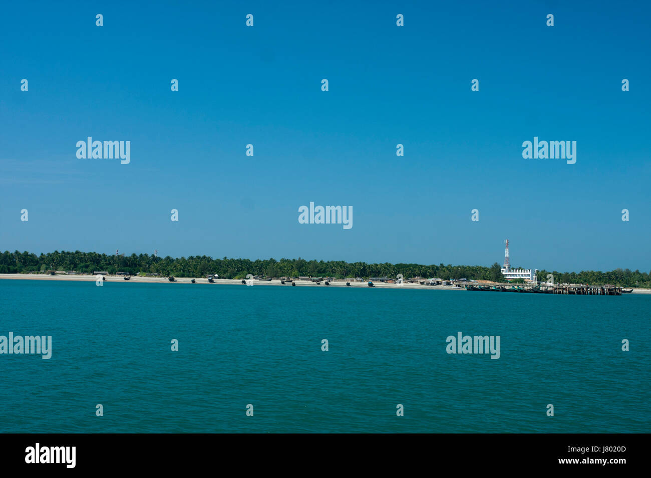 The Saint Martin's Island, locally known as Narikel Jinjira, is the ...
