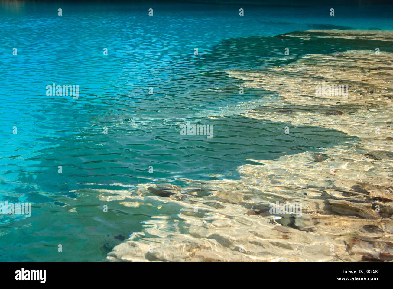 colour spring resin lake for bathing pit mining blue colour green rock ...