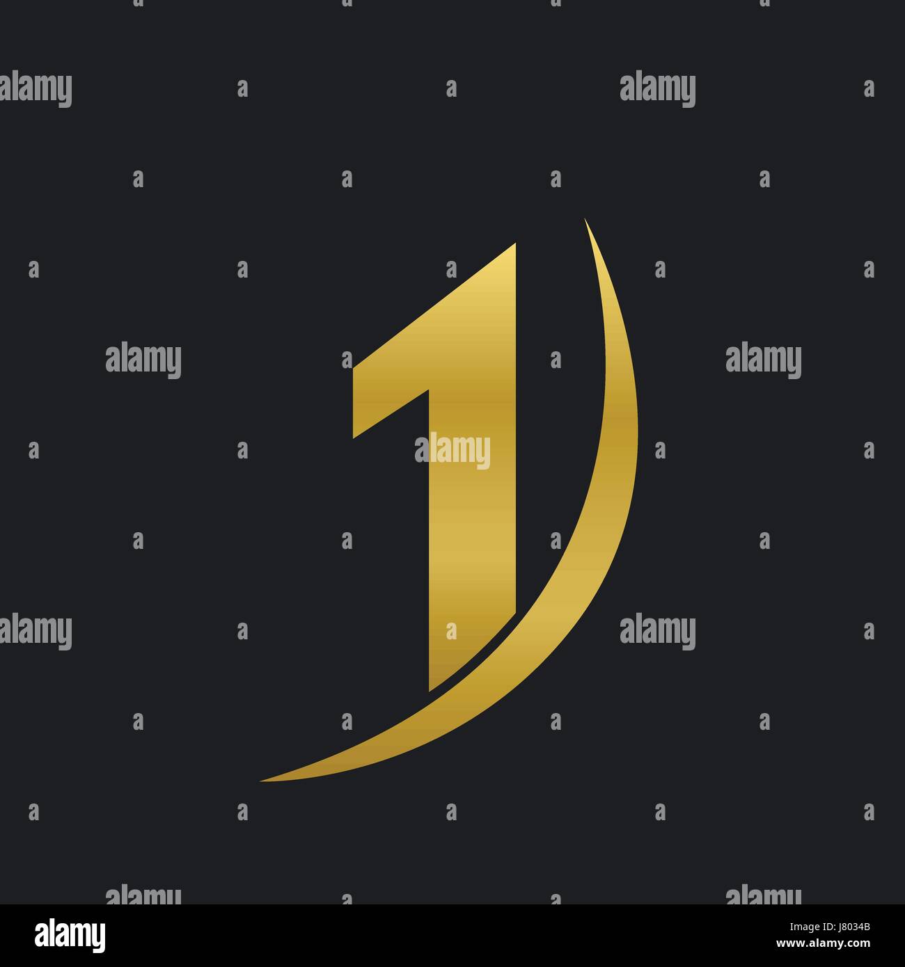First place icon Stock Vector Images - Alamy