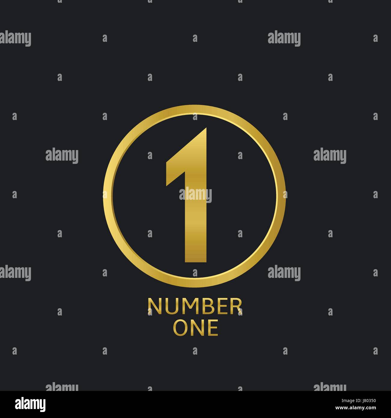 First place medal Stock Vector Images - Alamy