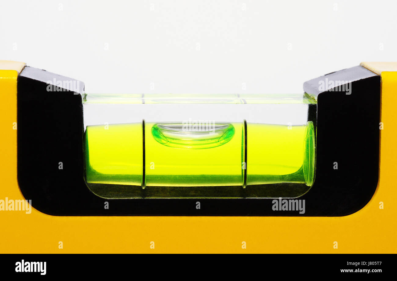 the balance - concept - spirit level Stock Photo - Alamy