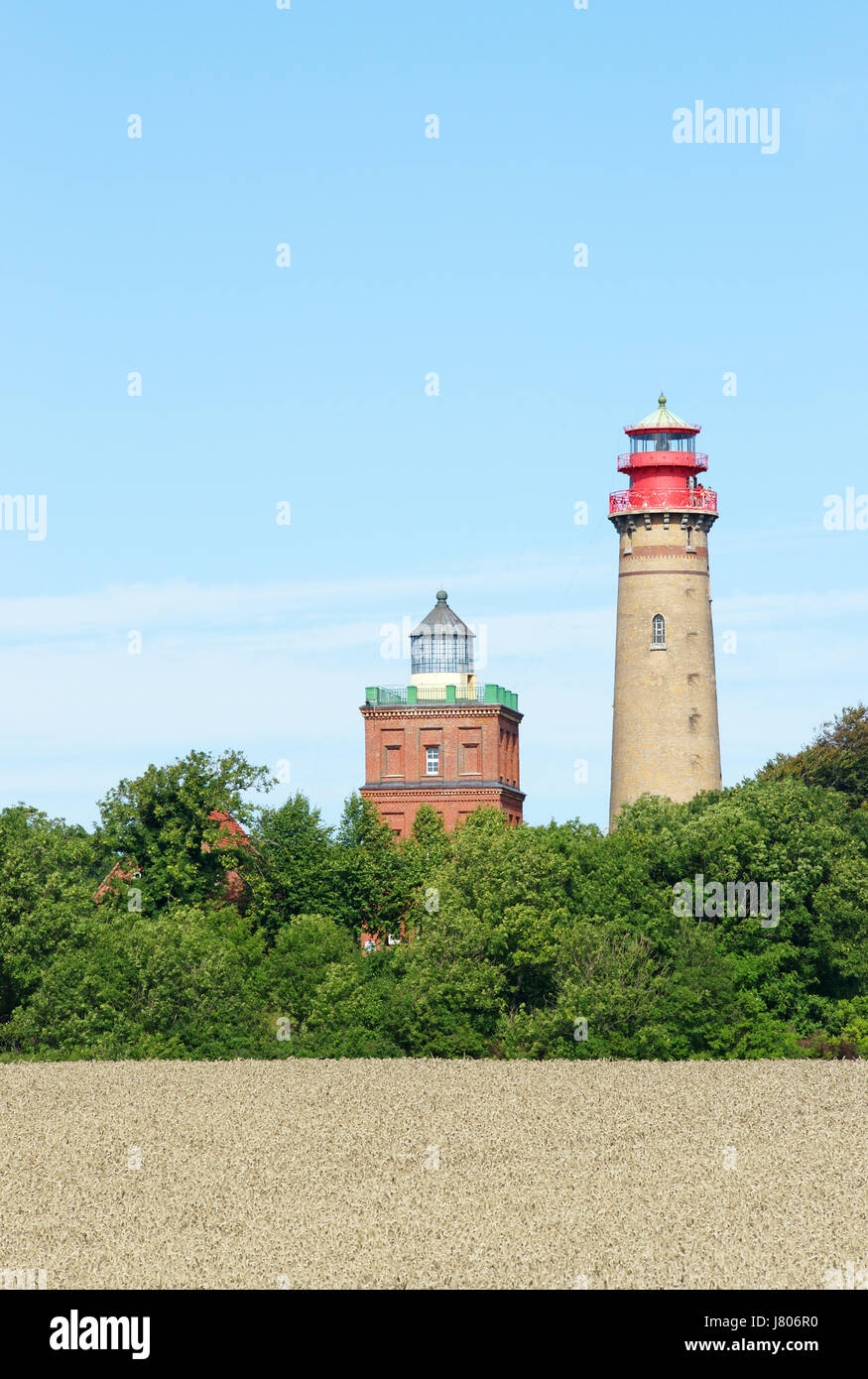 two lighthouses - two lighthouses Stock Photo - Alamy