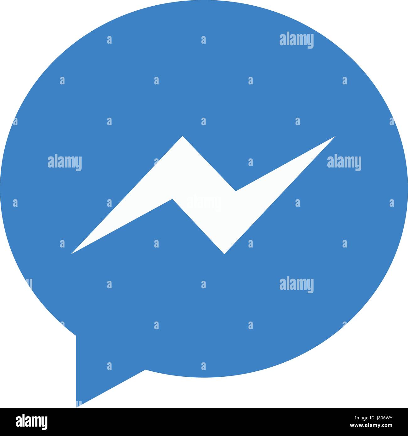 Facebook messenger Stock Vector Images - Alamy