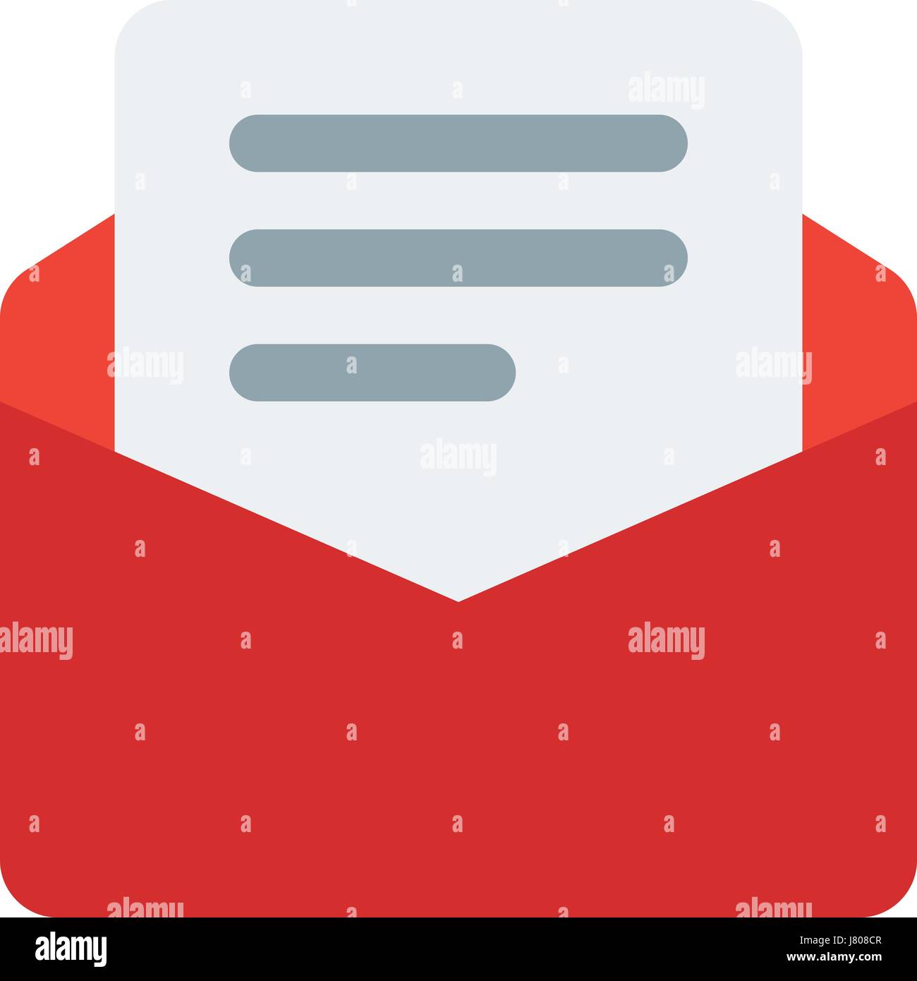 read mail document Stock Vector Image & Art - Alamy