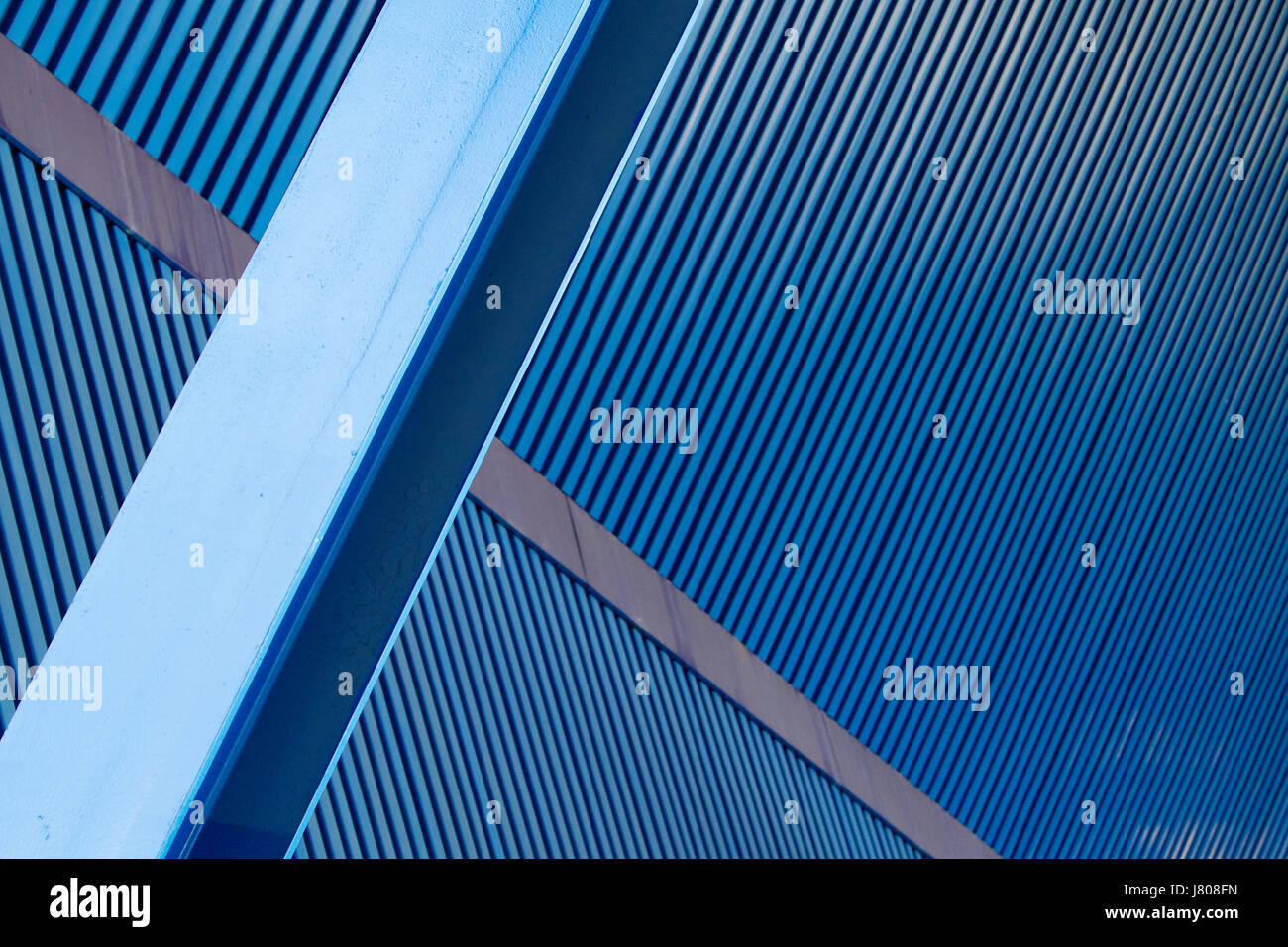 blue build closeup modern modernity industry industrial beam blank ...