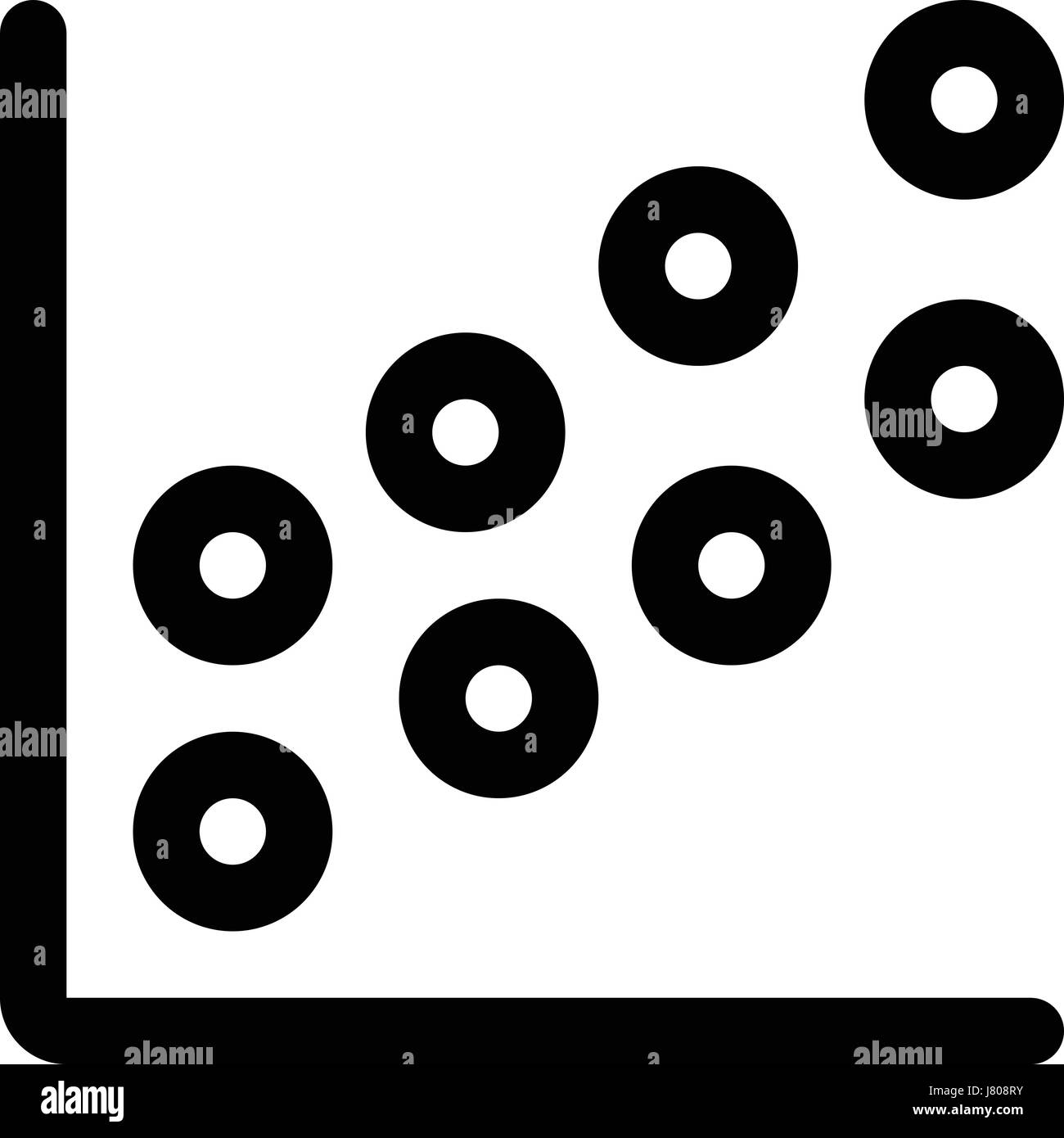 Chart scatter hi-res stock photography and images - Alamy