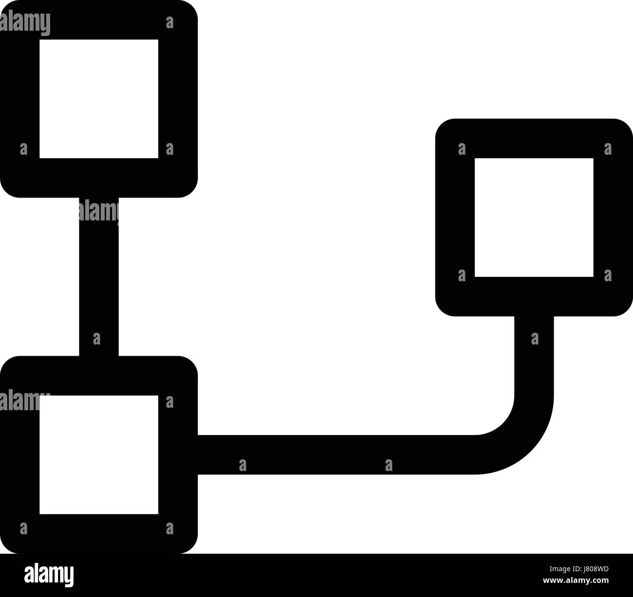 inverted organization chart Stock Vector Image & Art - Alamy