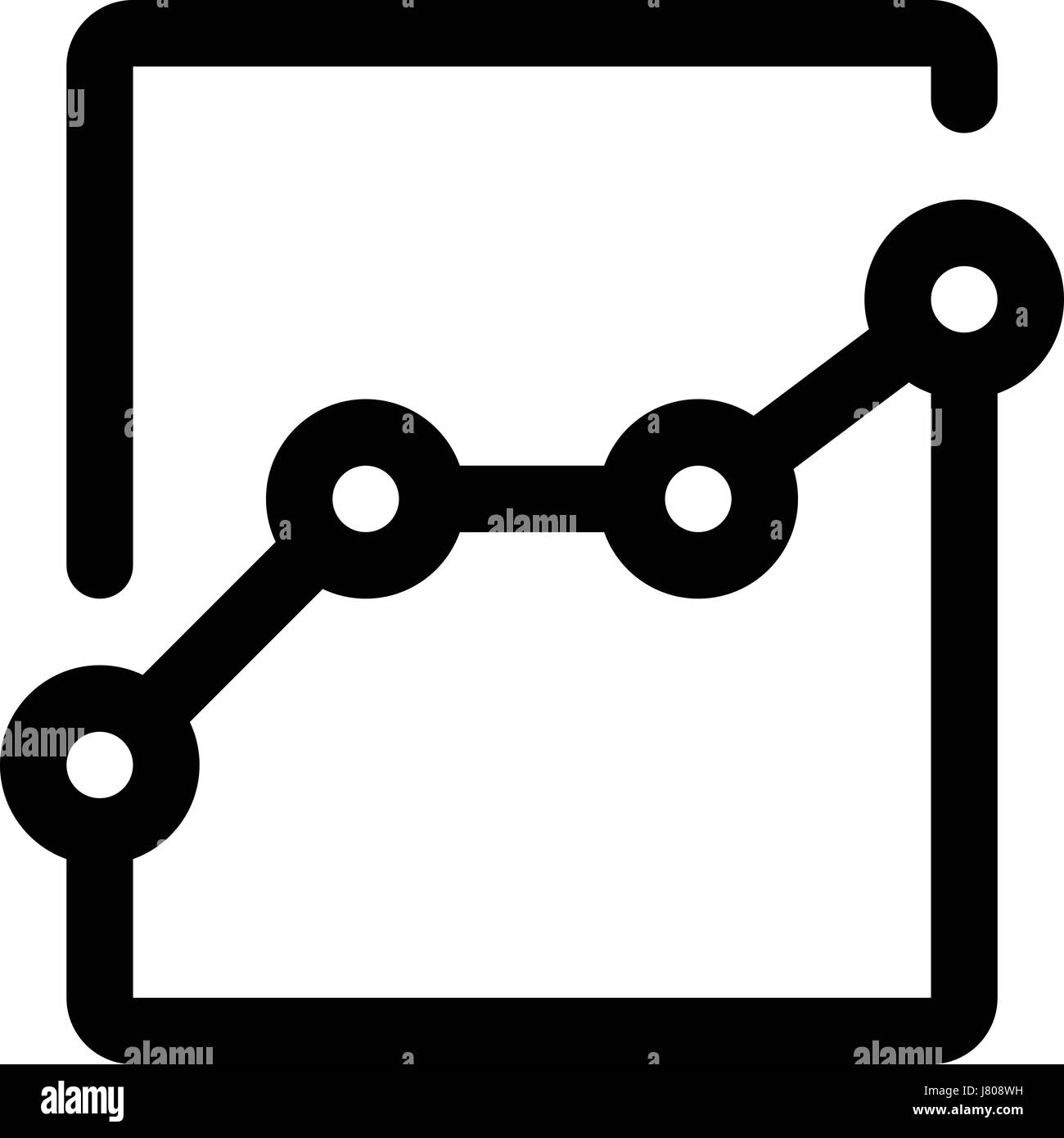 line chart fluctuation Stock Vector Image & Art - Alamy